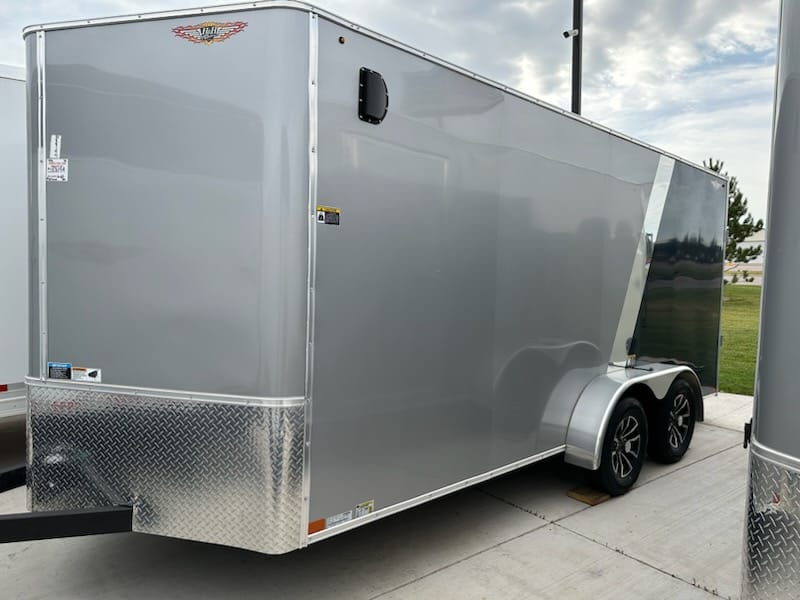H&H ENCLOSED CARGO TRAILER - 7FT X 16FT - Platinum Trailer